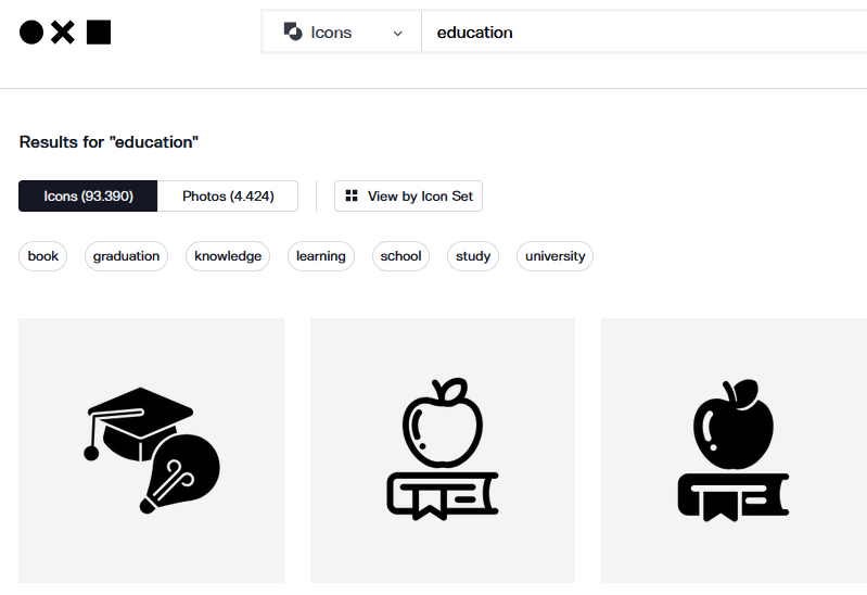 The Noun Project - Medienpädagogik für Seminare